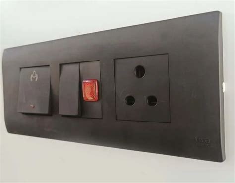 10a Ssk Lica Black Modular Switchboard At ₹ 2900 Piece In Kota Id