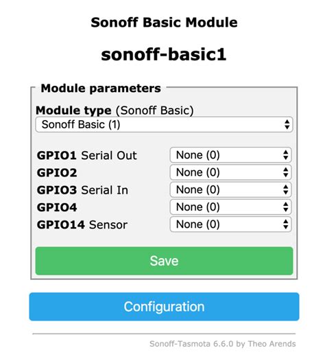 Sonoff Basic Tasmota Openhab Mqtt
