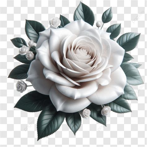 باقة ورد بيضاء معزولة بخلفية شفافة باقة ورد بيضاء معزولة بخلفية شفافة