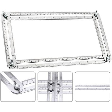 Xinlie Angle Measuring Ruler Multi Angle Ruler Angle Template Premium
