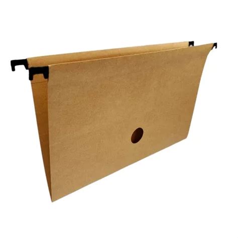 Kit 100 Pastas Suspensa Kraft Tipo Arquivo 0002x0050 2 Dello