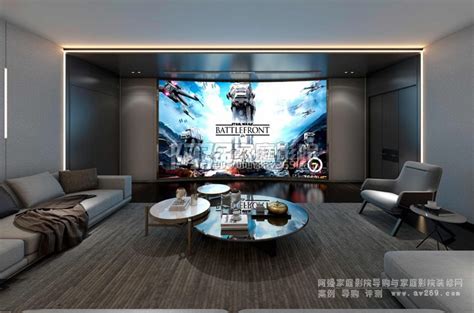 常用的家庭影院设计效果图 阿强家庭影院网