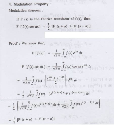 Fourier Transform Pair Inversion Formula For Fourier Transform
