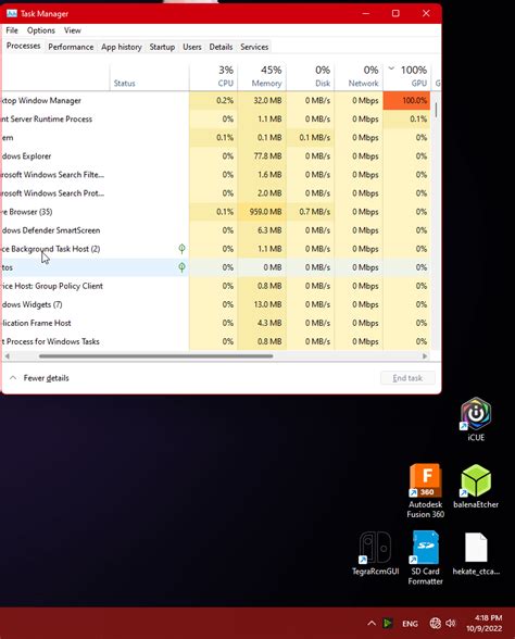 Desktop Window Manager Maxing Out Gpu While Idling Rwindows10