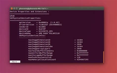 Amd Radeon Rx 580 Linux Openglvulkan Benchmarks Phoronix