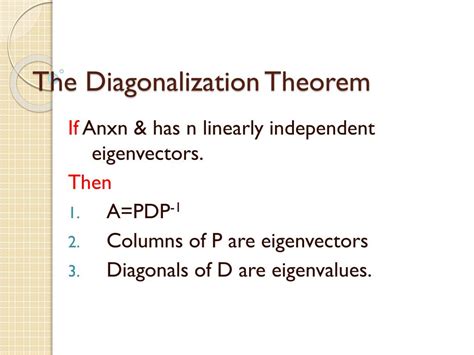 ppt section 5 1 eigenvectors and eigenvalues powerpoint presentation