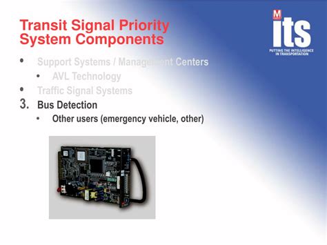 PPT WMATA Bus ITS Project Update Transit Signal Priority PowerPoint Presentation ID