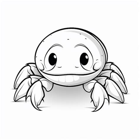 Mole Crab Sand Flea desenhos bonitos desenhados à mão livro de