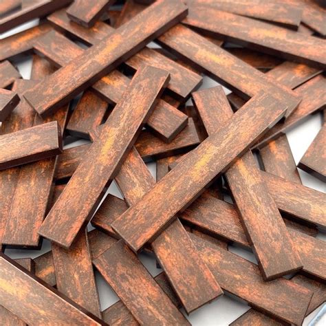 Lego Lego 80 Custom Rust Tiles Unique 1x6 Tile Catawiki