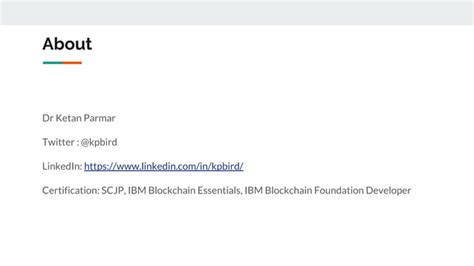 Introduction Of Hyperledger Fabric And Composer Ppt