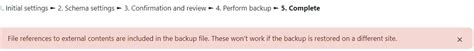 Module Migration Backup Module Knowledge Base