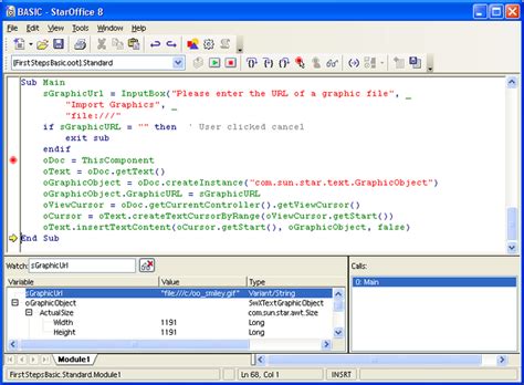 Libreoffice Developer S Guide Chapter Libreoffice Basic The Document Foundation Wiki