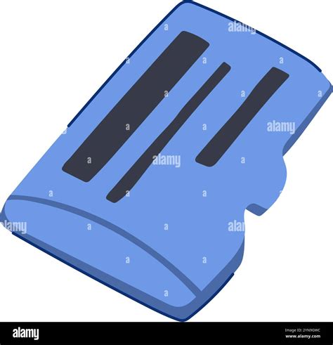Music Microsd Card Cartoon Vector Illustration Stock Vector Image Art