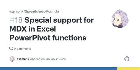 Special Support For Mdx In Excel Powerpivot Functions · Issue 18