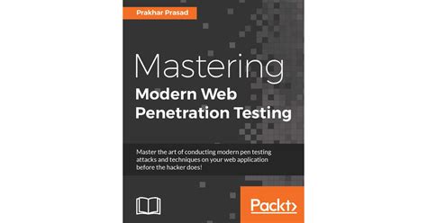 Mastering Modern Web Penetration Testing Book