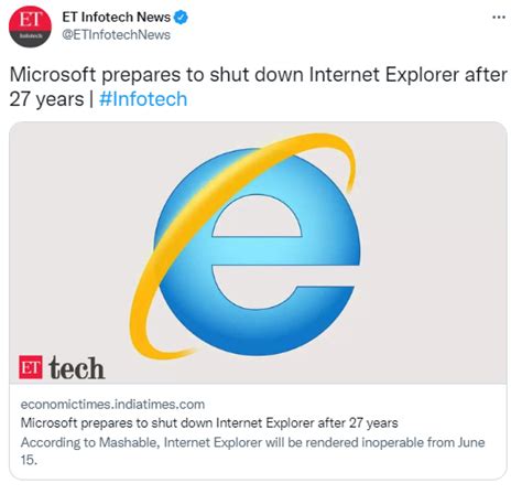 Microsoft To Shut Down Internet Explorer After 27 Years Al Bawaba