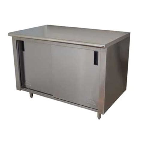 Advance Tabco Ecb Ss 304m Special Value Economy Work Table 48w X 30d