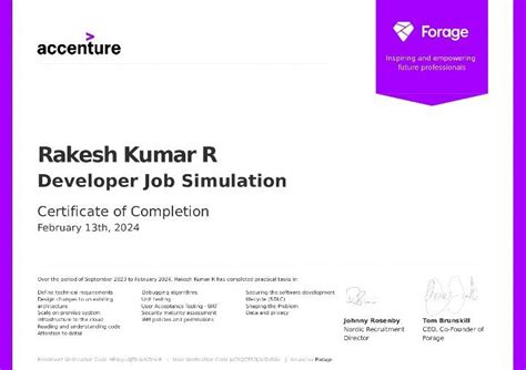 Rakesh Kumar R On Linkedin Certification Internship
