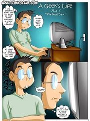 A Geeks Life Part 1 Virtual Sex Hentai Comics Free Hentaicomicsfree Porn Comics Totally Free