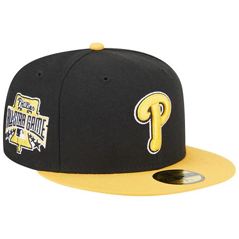 New Era Philadelphia Phillies Blackgold 2023 59fifty Fitted Hat