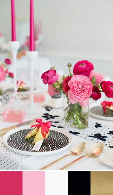 Pretty In Pink 5 Raspberry Pink Color Palettes For Your Wedding Day