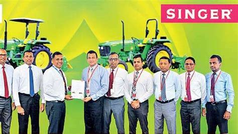 Hnb Renews Singer Partnership To Offer Agri Sector Deals On John Deere