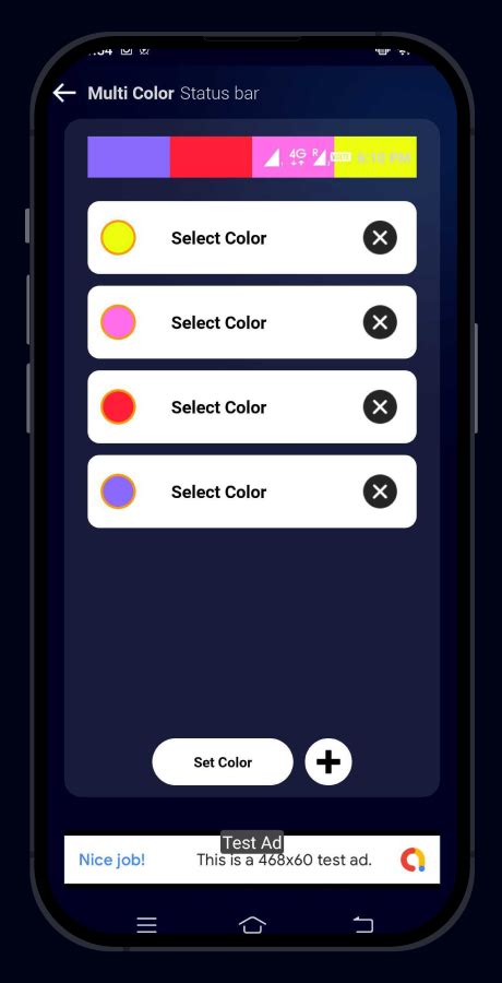 Material Customized Status Bar Stylish Status Bar Decorative Status Bar Photo Status Bar