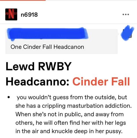 Cinder Fall Rlewdrwbytumblerpost