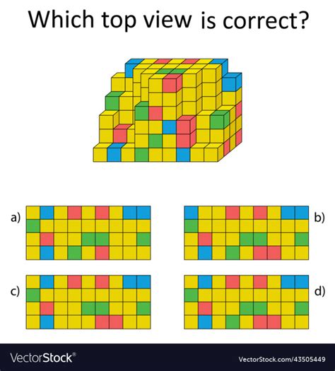 Free Logic Game Which Top Vew Is Correct Nohat Cc