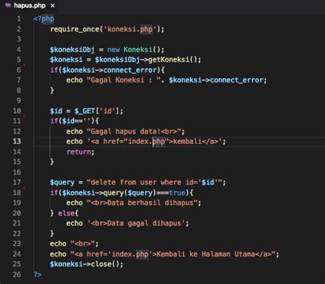 Berlatih Membuat Crud Sederhana Php And Mysql By Fredy Nur Apriyanto