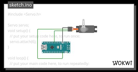 Servo Wokwi Esp32 Stm32 Arduino Simulator Servo Wokwi Esp32 Stm32 Arduino Simulator