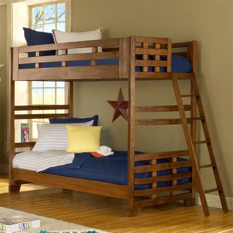 Heartland Twin Over Twin Bunk Bed From American Woodcrafters 1800