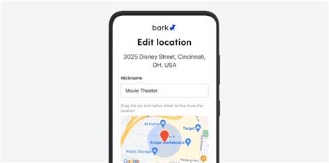 Adjust Radius Of Locations View Trip Summaries Bark