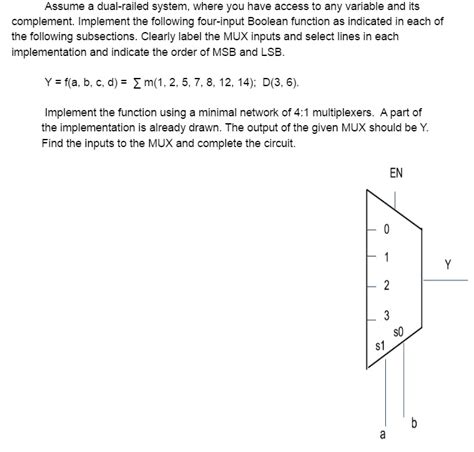 Solved Assume A Dual Railed System Where You Have Access To Chegg