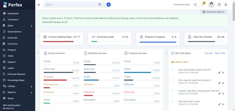 Perfex Powerful Open Source Crm Web Account Store Solutions Fzco