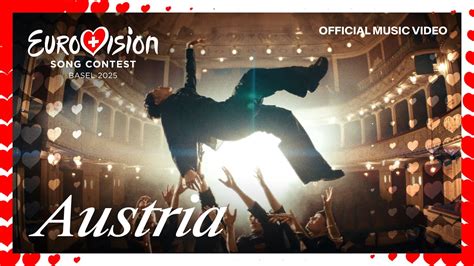 JJ Wasted Love Austria Official Music Video Eurovision2025