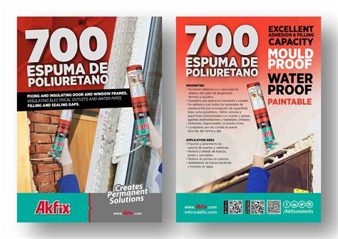 Espuma Expansiva Poliuretano Akfix 700 500 Ml AislaMat