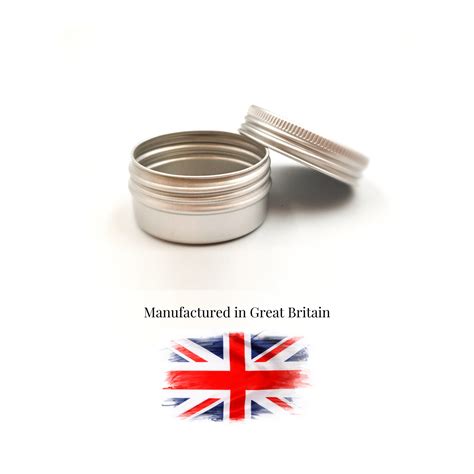 15ml Aluminum Tins With Epe Lined Screw Lid Avalon Cosmetic Packaging