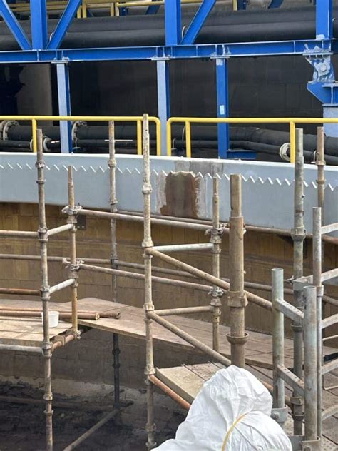 Replacing A Steel Overflow Launder With Frp