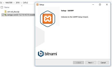 installing the xampp step 1 download scientific diagram