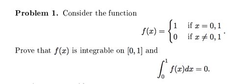 solved problem 1 consider the function ſi if x 0 1 f x