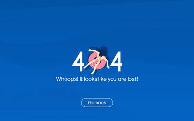 Oops Error Page Royalty Free Vector Image VectorStock