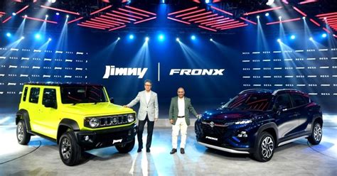 Maruti Suzuki Unveils Jimny And Fronx Bookings Open Morungexpress