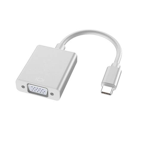Usb C To Female Vga Adapter Computer Adapters For Laptops Cable Adapter