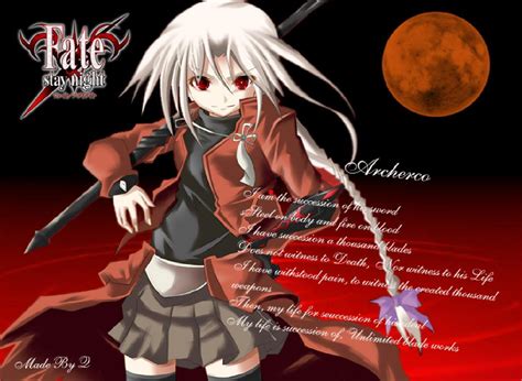 Type Moon Fate Stay Night Unlimited Blades Works