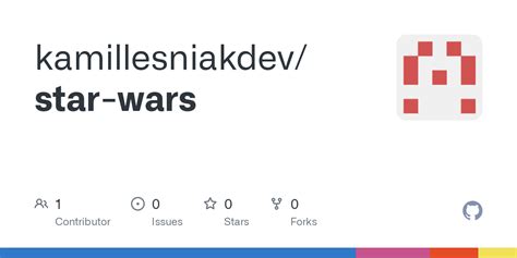 GitHub Kamillesniakdev Star Wars