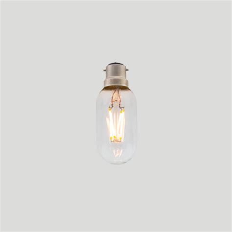 T45 4w Led Long Filament Light Bulb E27 2200k Clear Glass Vintage