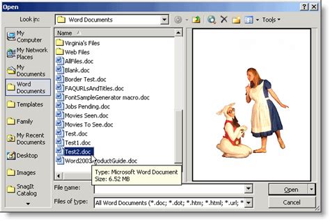 Document Template Previews