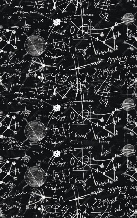 A Black Background With Formulas Written By Maths And Maths Premium