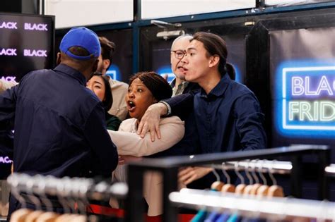 Premium Photo Crowd Of Diverse People Standing At Clothing Store